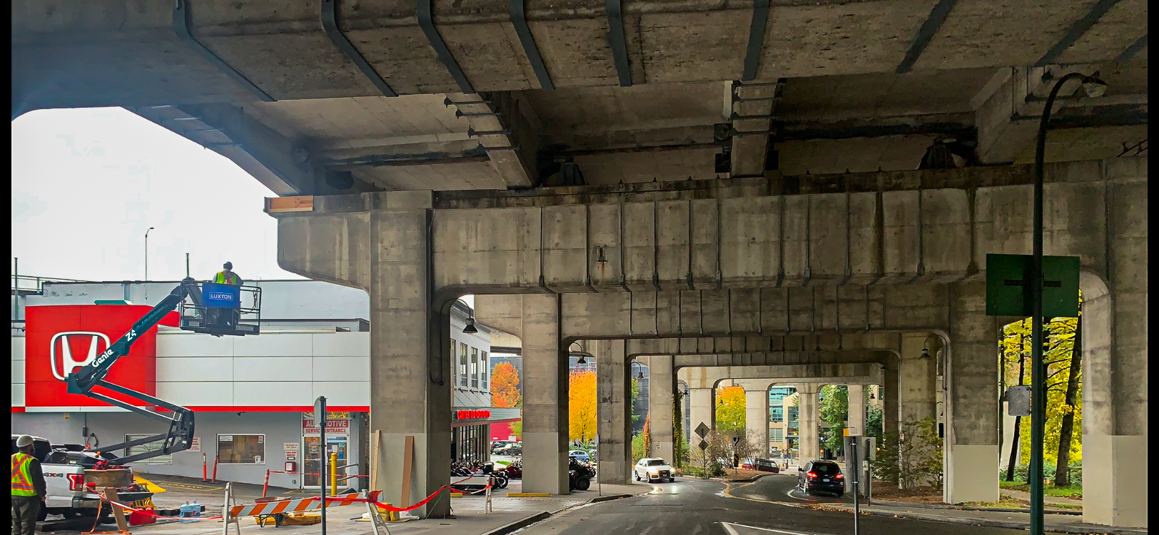 Granville Bridge Abutment Repairs - Pacific Casa Construction